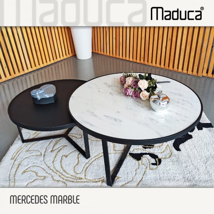 Холна маса 2 в 1 MERCEDES MARBLE | bagirahome.bg